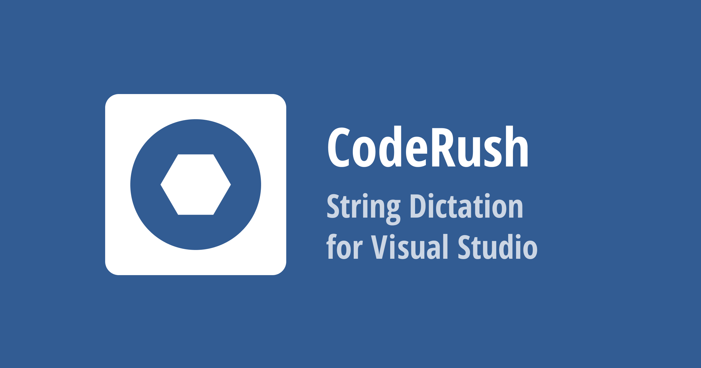 String Dictation in CodeRush for Visual Studio